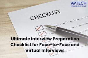 Interview Prep Checklist for Job Success by Artech